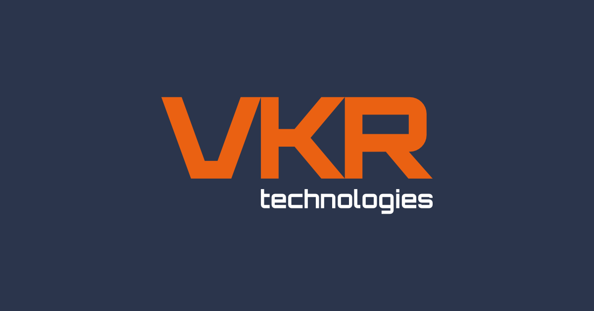 Titulní stránka VKR technologies
